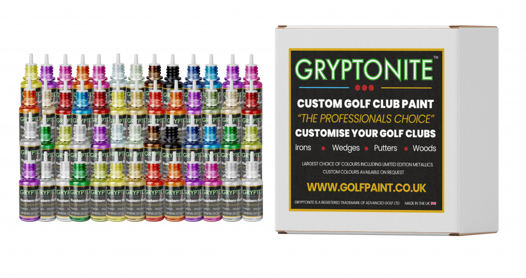Gryptonite Golf Club Paint 56 Bottle Trade Pack - Gryptonite Golf Club ...