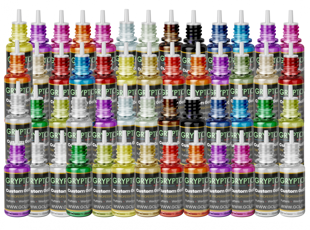Gryptonite Golf Club Paint 56 Bottle Trade Pack - Gryptonite Golf Club ...